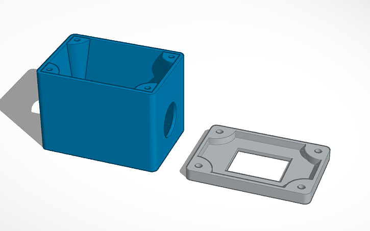 3d Design Switch Box And Lid Tinkercad