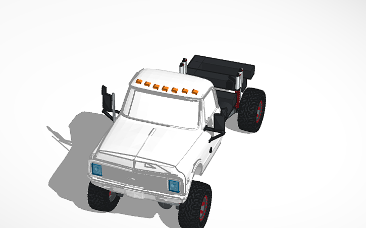 3D design Chevrolet C-20 Diesel - Tinkercad