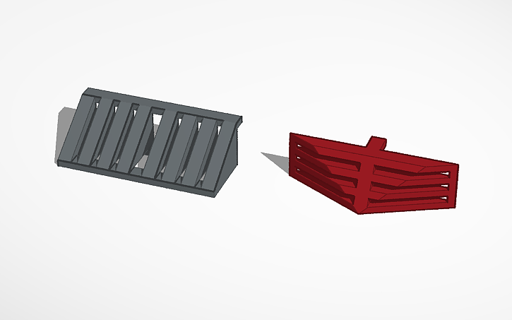 3D design Cow Catchers - Tinkercad