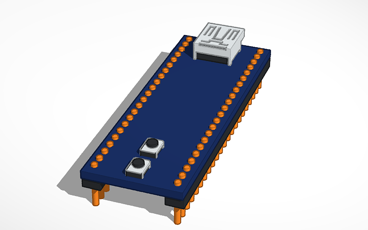 3D design Maple Mini Clone - Tinkercad