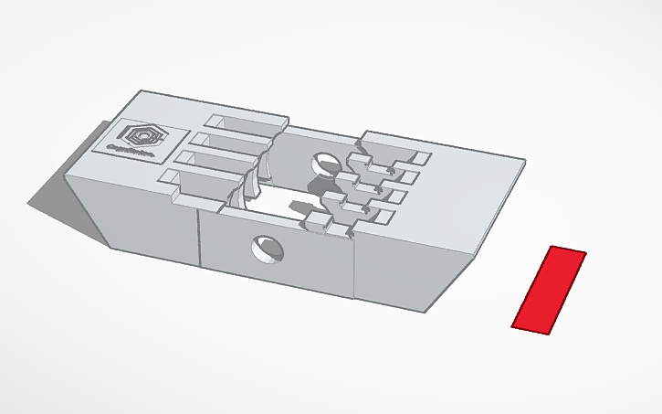 3d Design Soic 8 On Motherboard Stealth Chip Clip Tinkercad