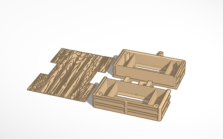 3D design Mini-Z Trailer V3.1 - Tinkercad