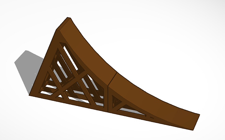 3D design Mountain Bike/mtb jump - Tinkercad