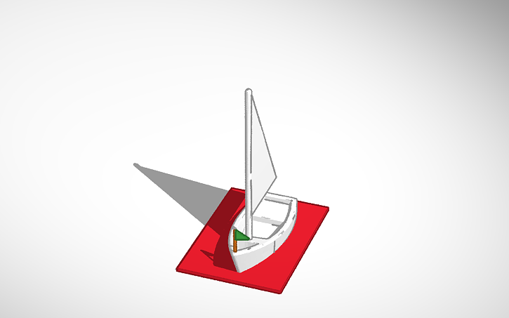 3D design Boat - Tinkercad