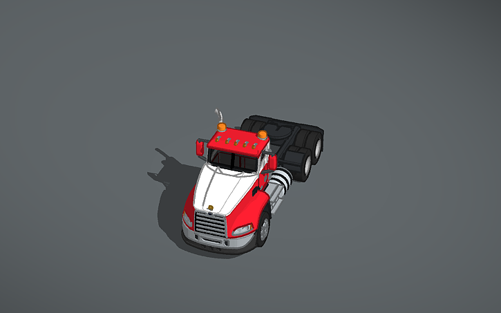 3D design Mack Pinnacle - Tinkercad