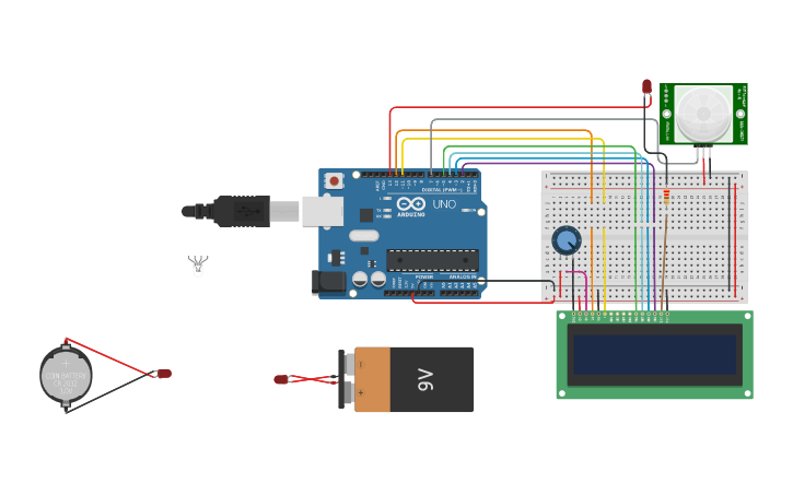 Circuit design Serial Monitor | Tinkercad