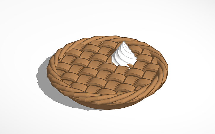 3D design Tinkercad Pie Tutorial - Tinkercad