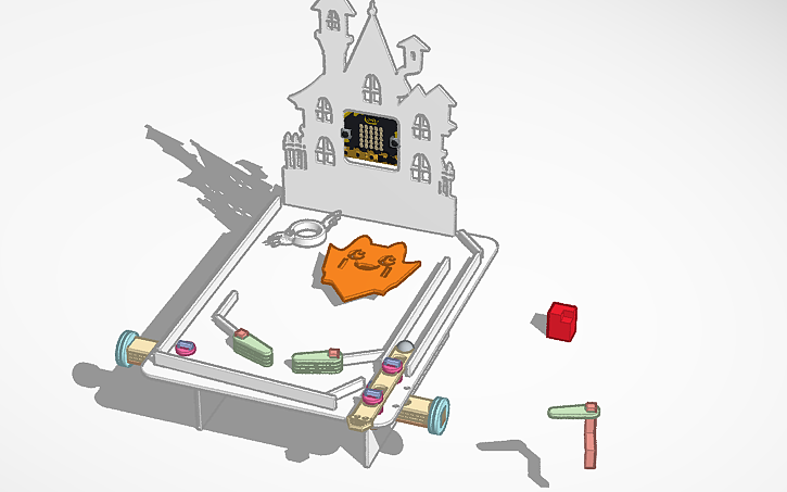 3D design Pinball Assesmbly Instructions 2025 - Tinkercad