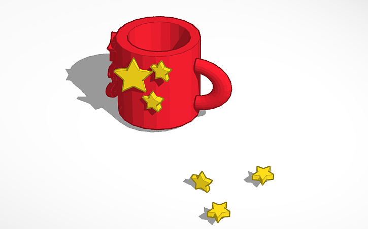 3D design communist cup | Tinkercad