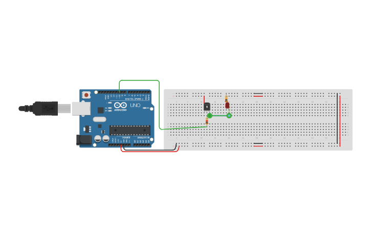 Circuit design NPN Transistors - Tinkercad