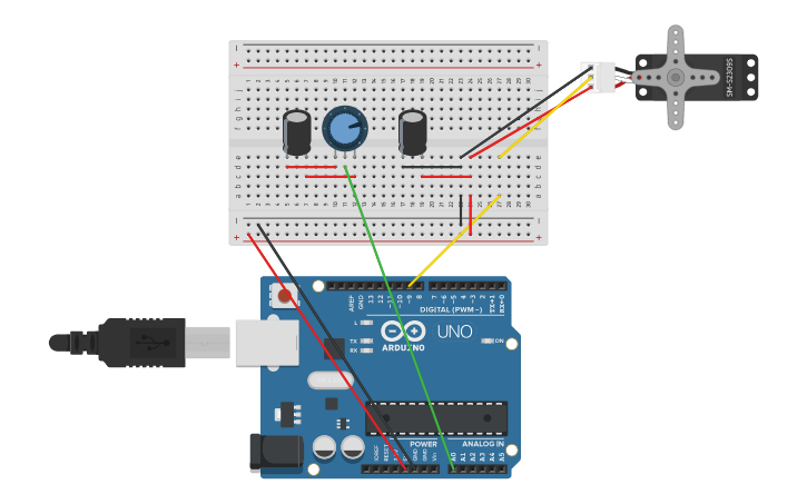 Circuit Design Proyecto 4 Tinkercad