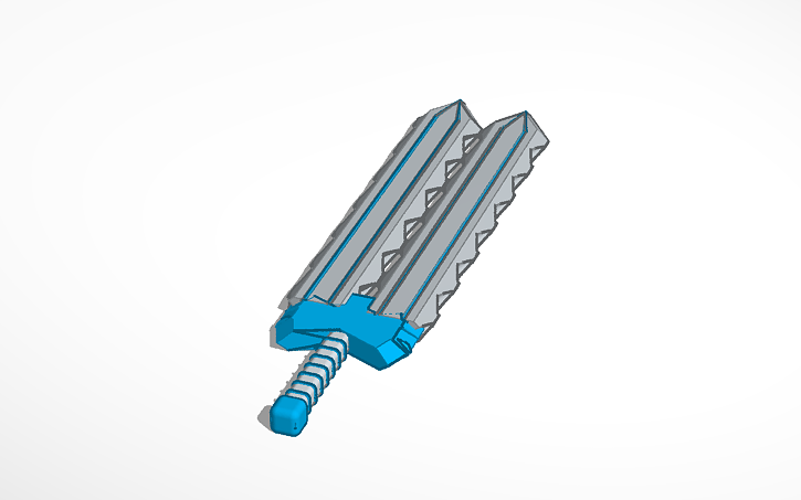 3D design Great Technoblade - Tinkercad