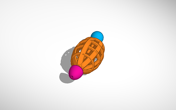 3D design Currican de Jaula para Pesca - Tinkercad