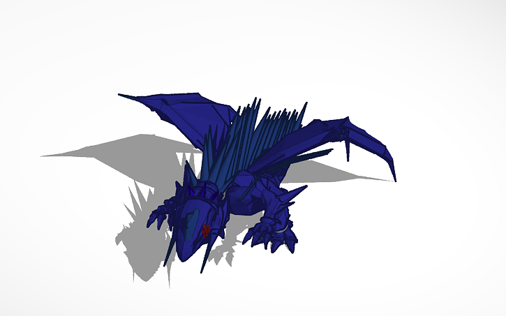 3D design shadow dragon ver 2 - Tinkercad
