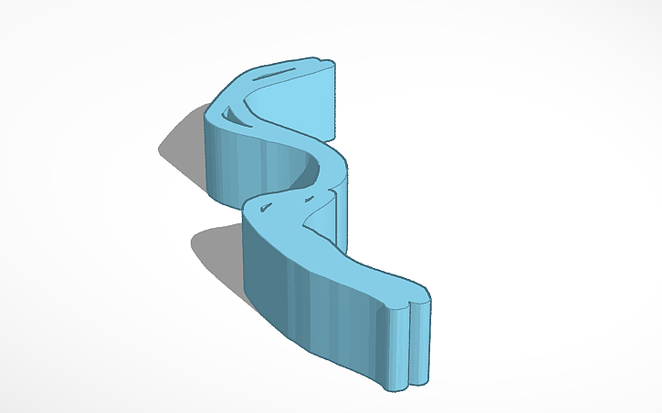 3D design Nile River - Tinkercad