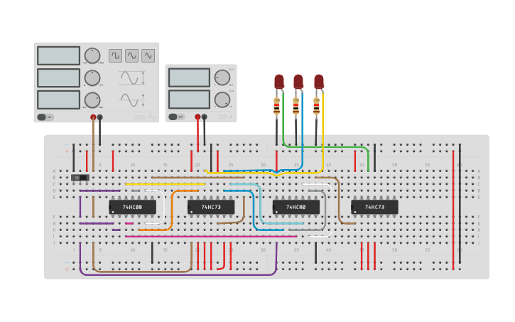 Verilog Code For 3 Bit Asynchronous Up Down Counter - Design Talk