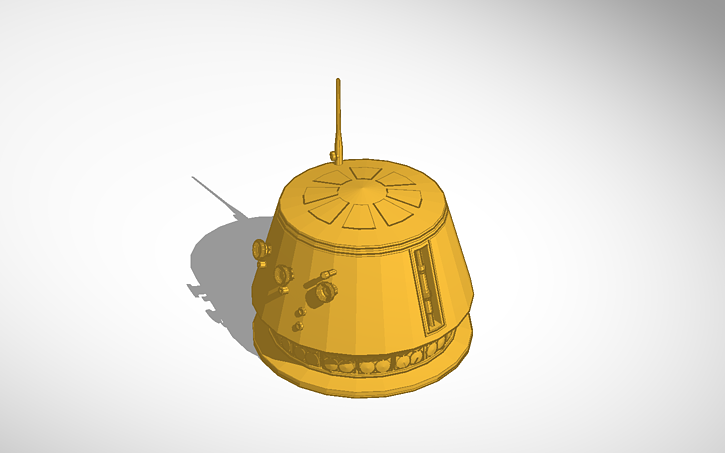 3D design Star Wars R5-D4 Droid - Tinkercad