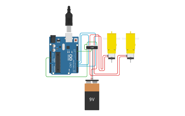 Circuit Design Solution Lab 3 3 Motor Control Serial Tinkercad