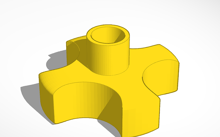 3D design Knob - Tinkercad