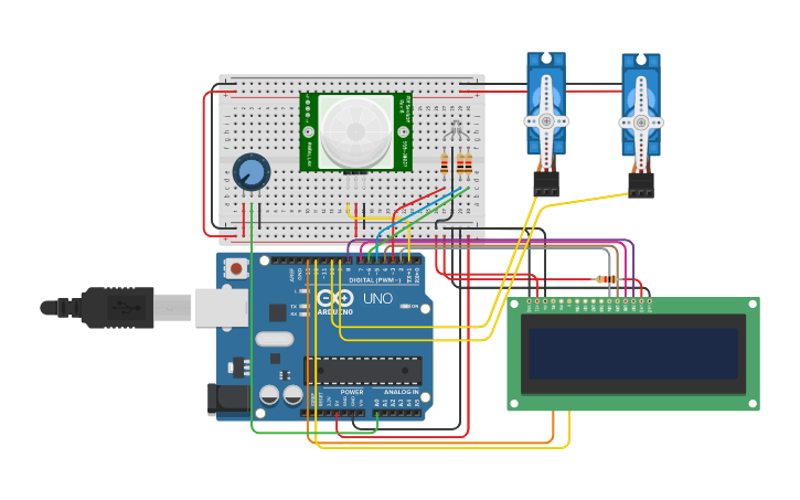 Circuit design Project 1 | Tinkercad