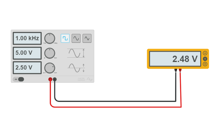 Circuit Design Ac Using Measuring Device Tinkercad