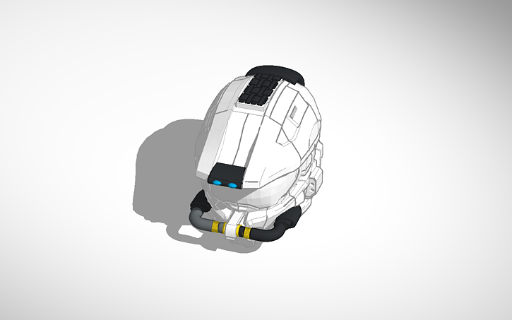 3D design Advanced Military Helmet - Tinkercad