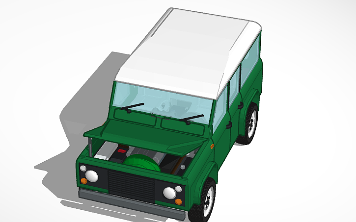 3D design Land Rover | Tinkercad