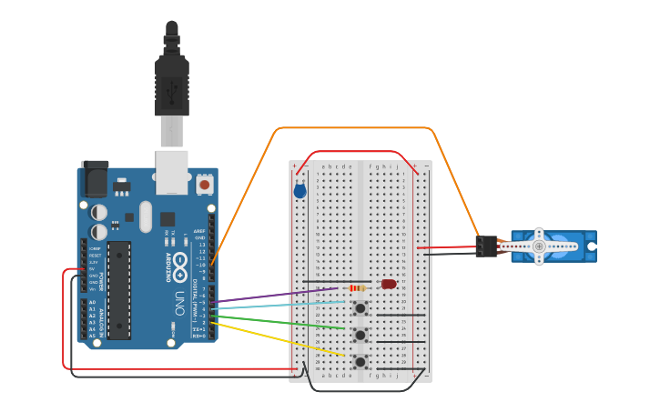 Circuit design Exam 1 Circuit | Tinkercad