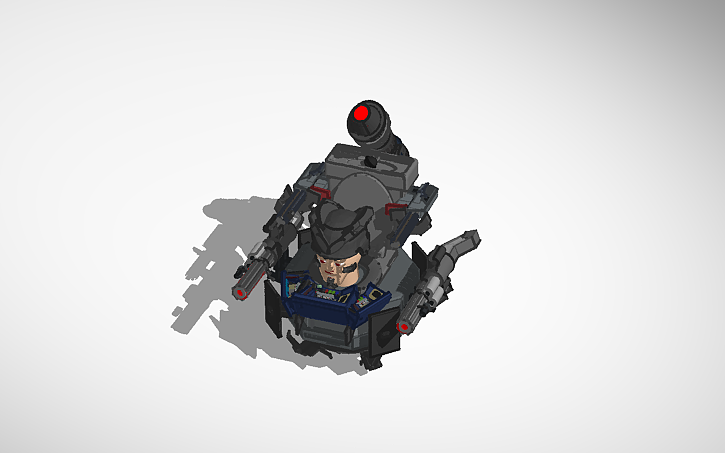 3D design Tri-Laser Astro Toilet - Tinkercad