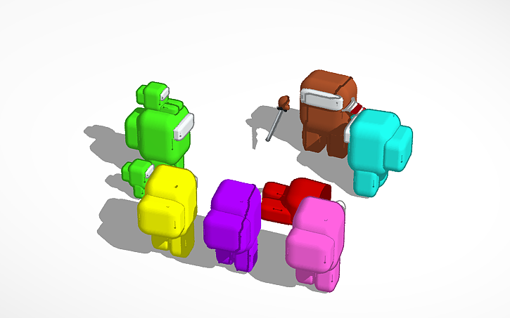 3D design among us - Tinkercad