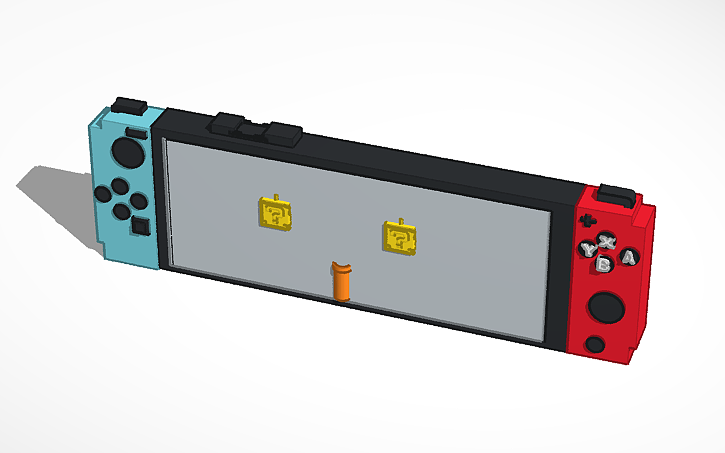 3D design Nintendo Switch - Tinkercad