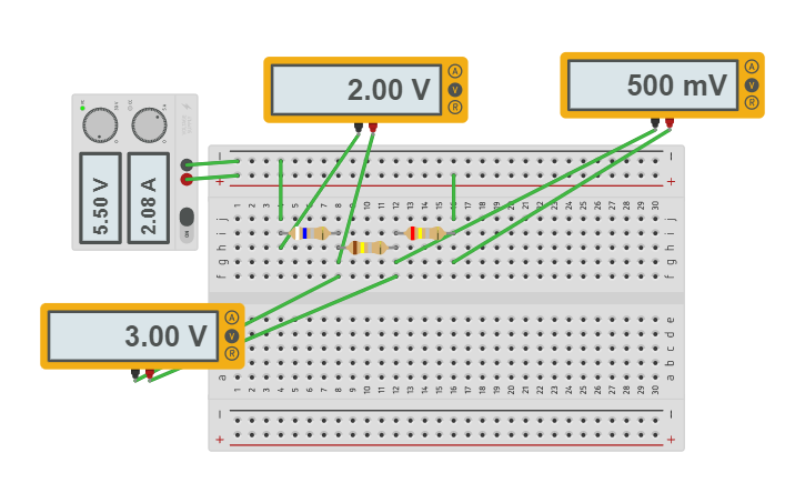 Circuit design 5b - Tinkercad