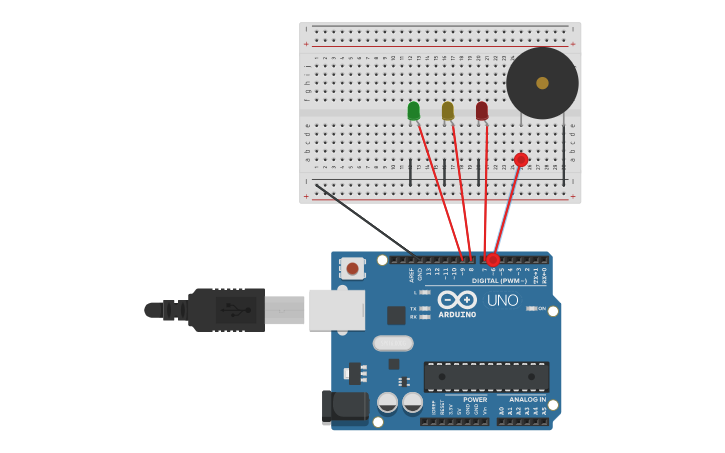 Circuit design TP2-1 - Tinkercad