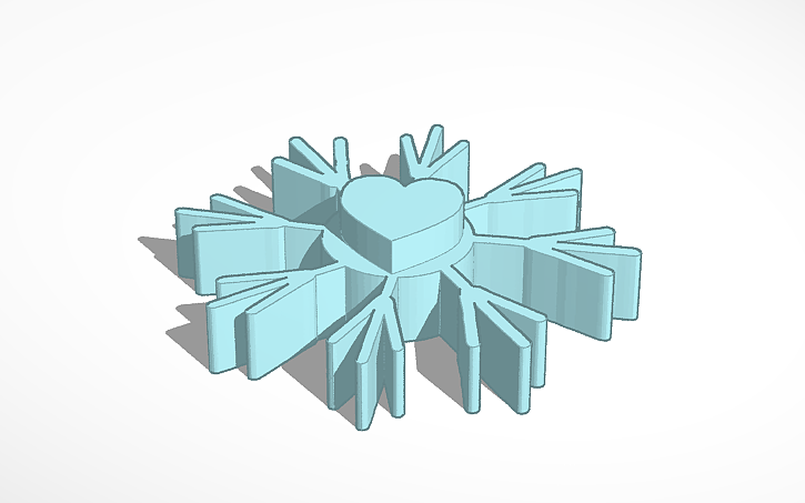 3D design Snowflake - Tinkercad