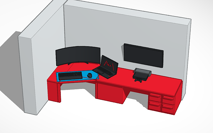 3D design setup - Tinkercad
