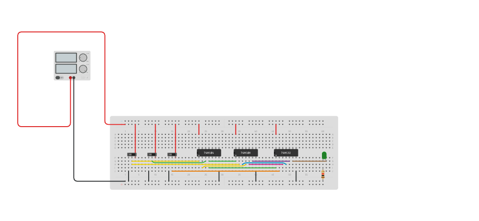Circuit Design Function Using Basic Tinkercad