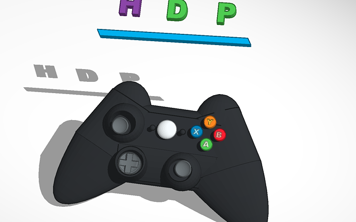 3D design Copy of Xbox Controller | Tinkercad
