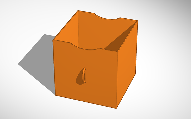 3D design Gaveta 2x2 | Tinkercad