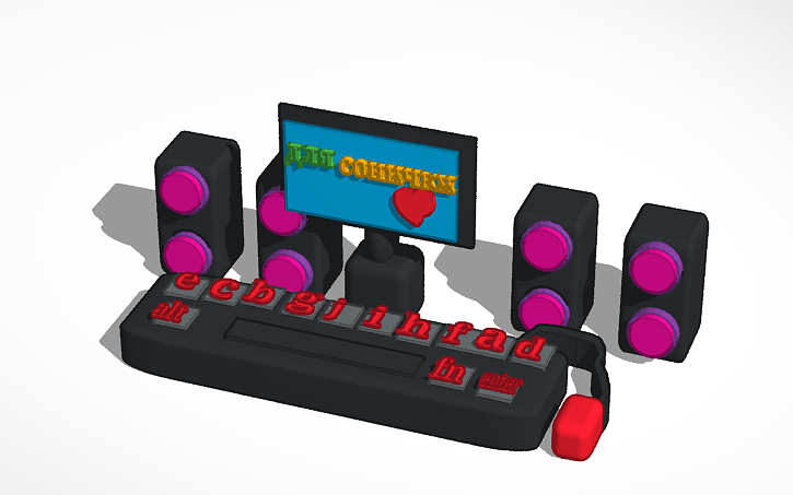 3d Design Computer Tinkercad