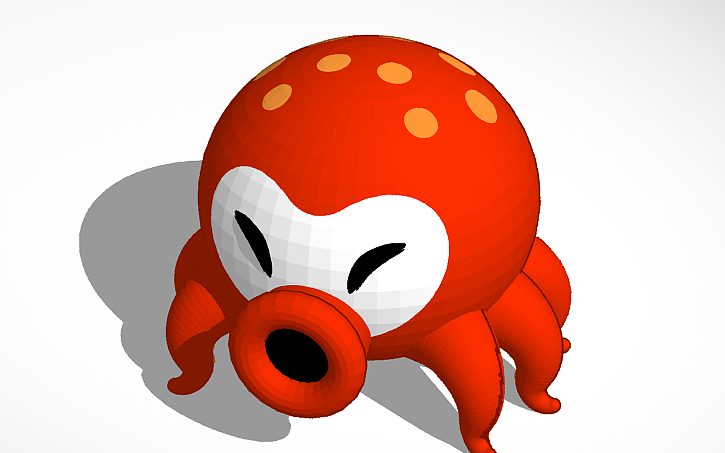 3D design Octorok - Tinkercad