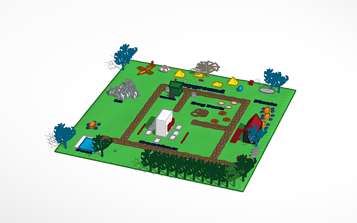 3D design Project Tiny Recreation Area | Tinkercad