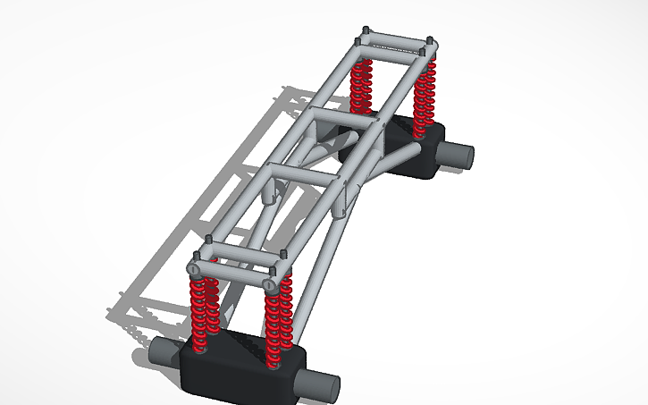 3d Design Bottom Bar Frame For Monster Trucks Tinkercad