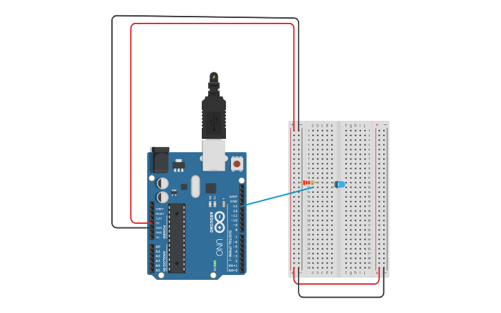 Circuit design Series Circuit - Tinkercad