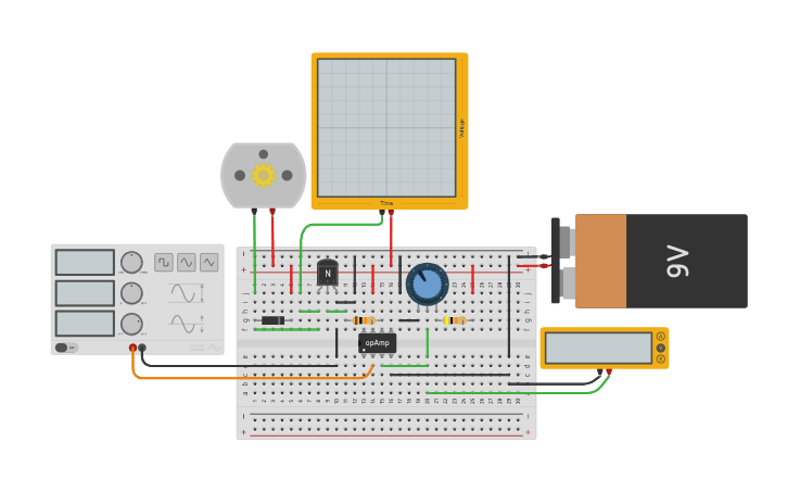 Circuit design PWM Generator - Tinkercad