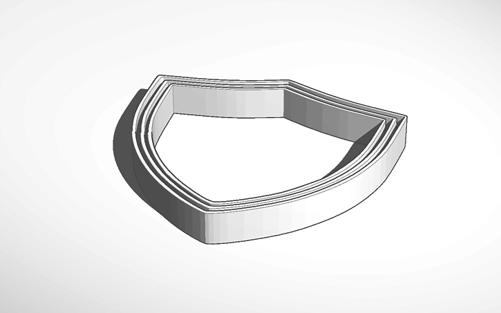 3D design Shield - Tinkercad