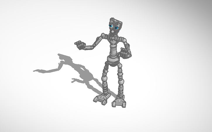 3D design Endoskeleton - Tinkercad