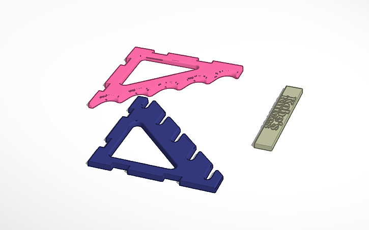 3D design Knife stand for knives - Tinkercad