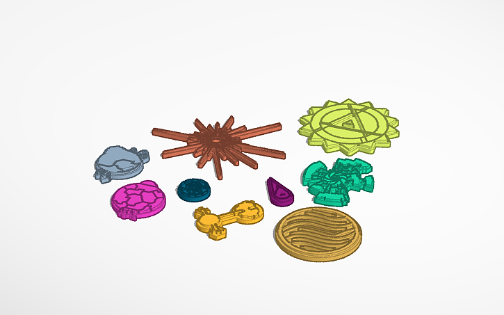3D design outer-wilds-icons - Tinkercad