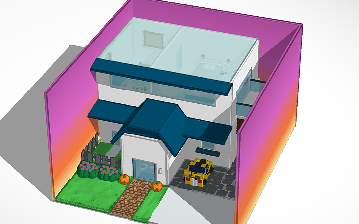 3D design A house! | Tinkercad