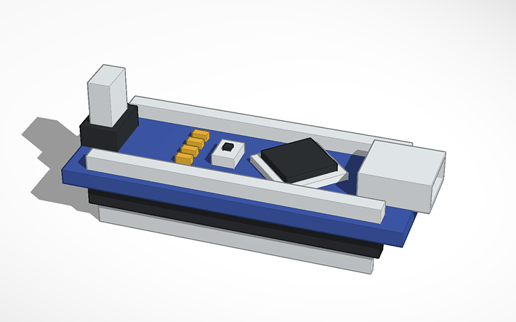 3D design Basic Arduino Nano v3 - Tinkercad